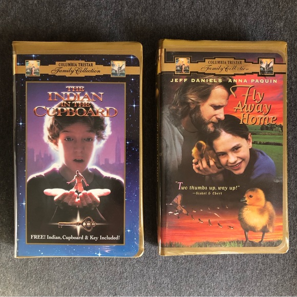 Other | Vhs 1995 The Indian In The Cupboard 1996 Fly Away Home | Poshmark